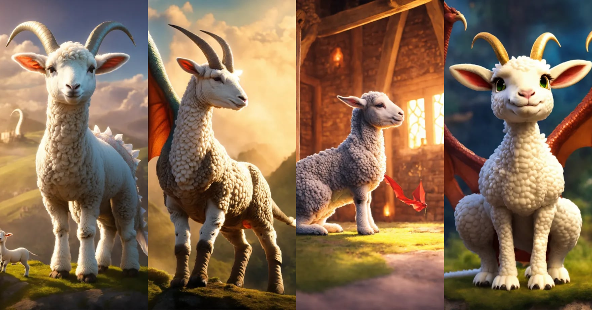Lexica - Lamb speaking as a dragon