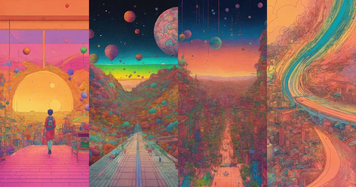 Lexica - Detailed line art, Fine details, Solid lines, Parallel ...