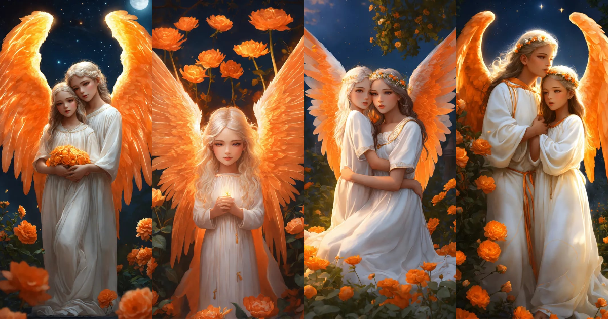 Lexica - 2 Guardian Angels, one is a boy and the other angel is a 7 ...