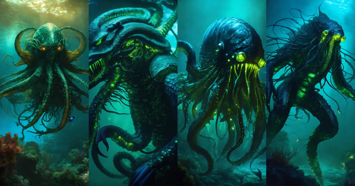 Lexica - The Abyssal Dreadfiend is a massive, aquatic creature with ...