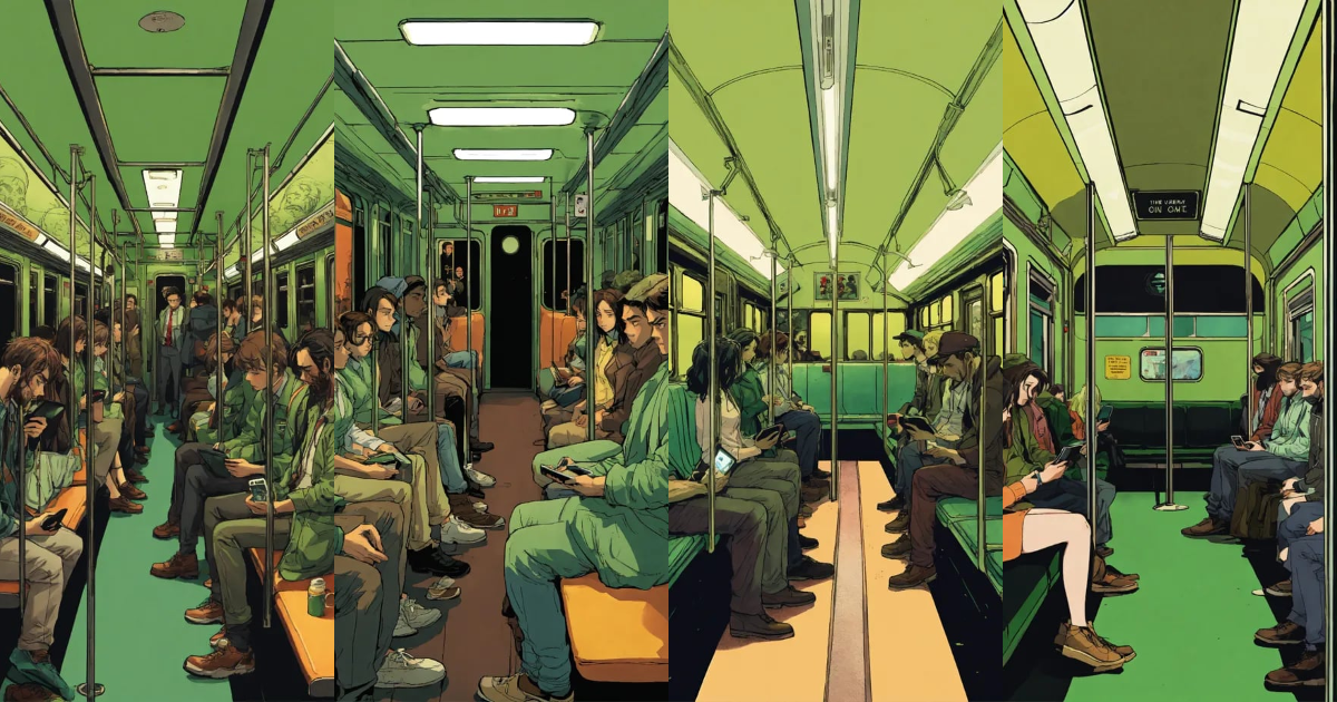 Lexica - Develop a comic cartoon poster that captures a moment in a ...