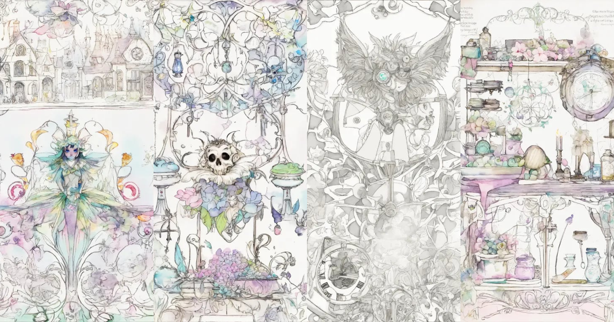 Lexica - Shabby chic dreamy mist pastel junk journals Create detailed ...