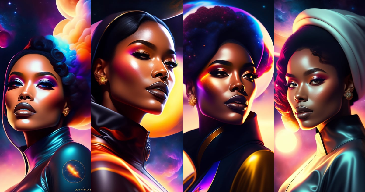 Lexica - A beautiful cosmic matte painting of buzgariu oviviu smoking ...