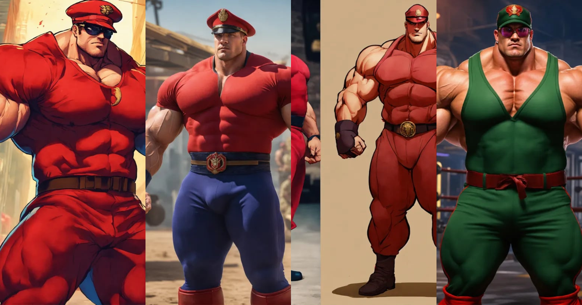 Lexica - 30-year-old man with big muscles, big bodybuilder, body like a ...