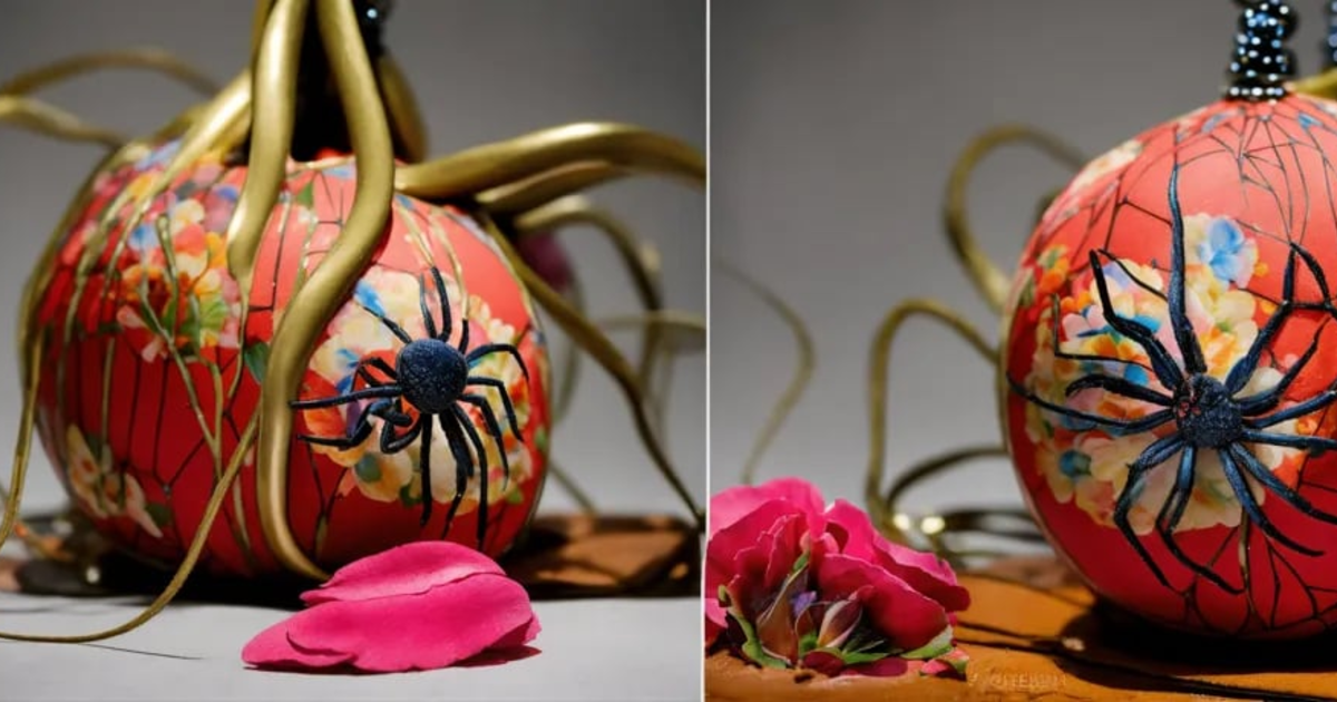 Lexica - Hand-made modeling clay work. floral-inspired scent bottle ...