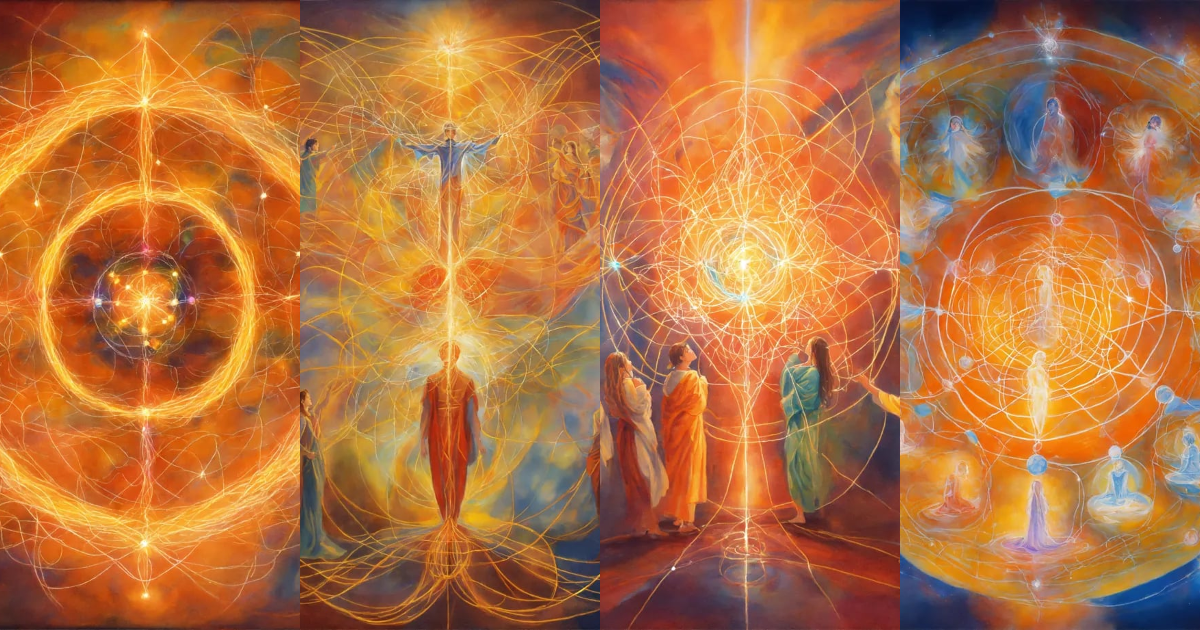 Lexica - Drawing painting of A system of spiritual energetic ...