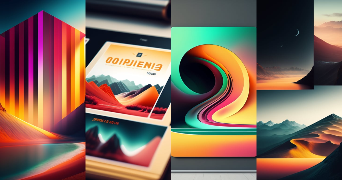 Lexica - Graphic design of something