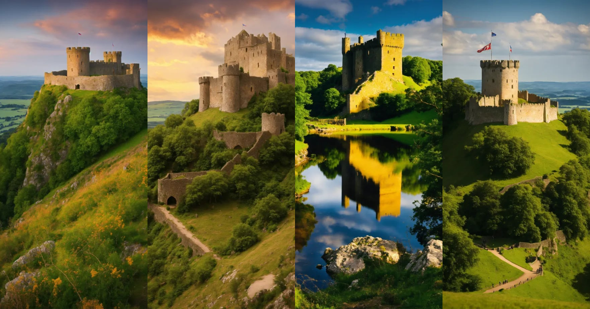 Lexica - Anglo saxon mountain castle