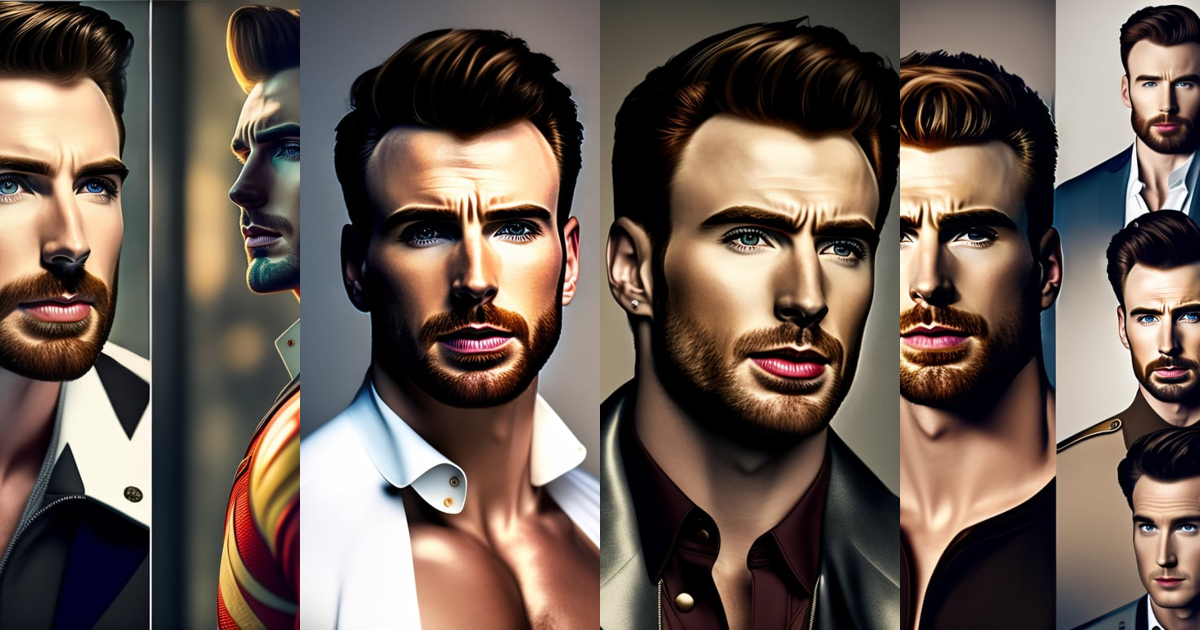 Lexica - Chris evans professional photoshoot