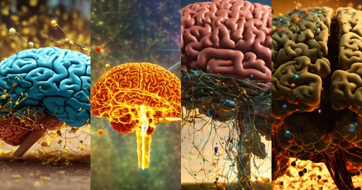 Lexica - A decomposition of particule between a brain and adn