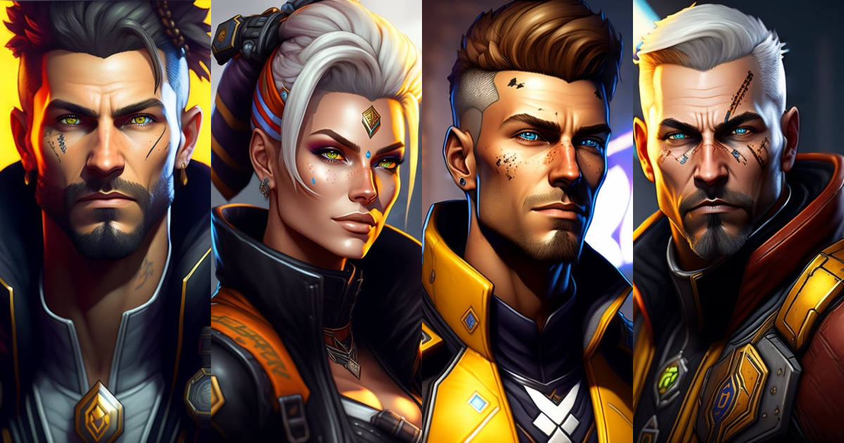 Lexica - Portrait of Erling Braut Haaland as a Borderlands 2 character ...