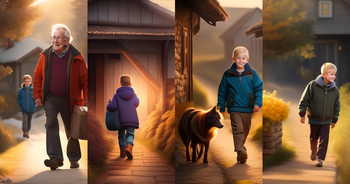 Lexica - Once upon a time in a small village, there lived a young boy ...