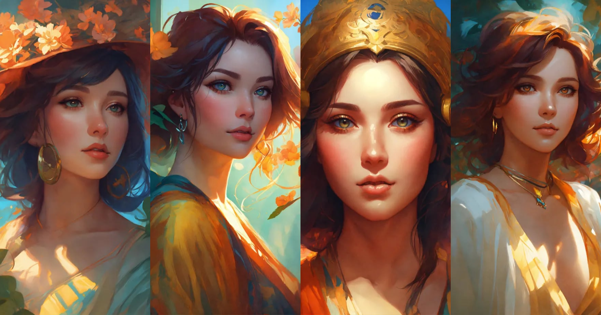 Lexica - Portrait lady miss woman focus attractive eye enchanted ...