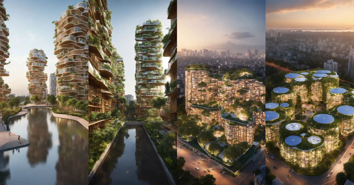 Lexica - Imagine a vision of meta-organic Ho Chi Minh city in 2050 ...