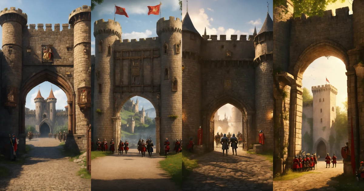 Lexica - Image 8k finely drown with realistic style showing an medieval ...