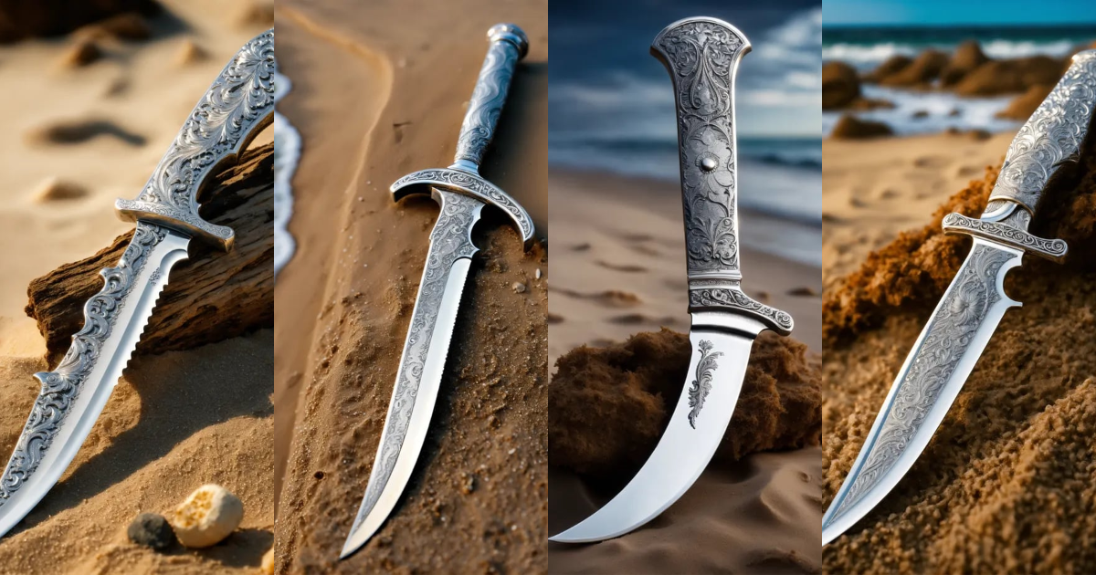 Lexica - 8k, picture of a very long narrow and delicate wavy hunting ...