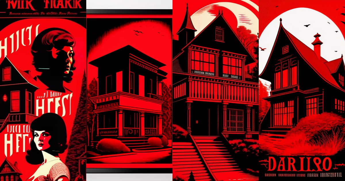 Lexica - Fictional Horror Movie Film, Dark Colors, Red, Scary, Red ...