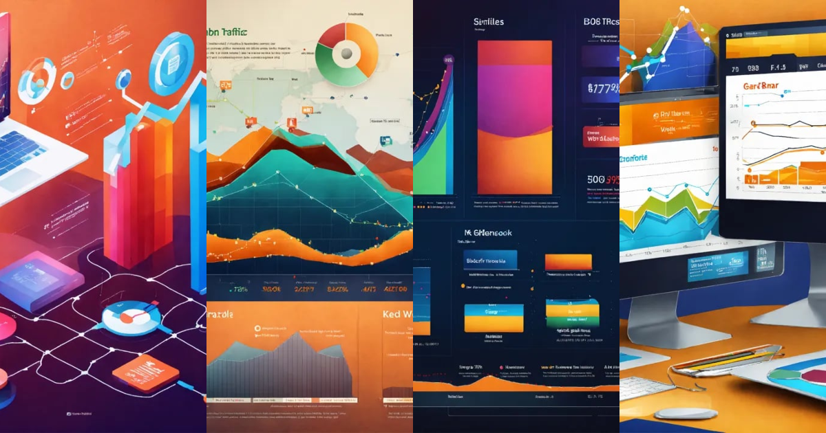 Lexica - Graphs depicting increasing web traffic, great strategy, high ...