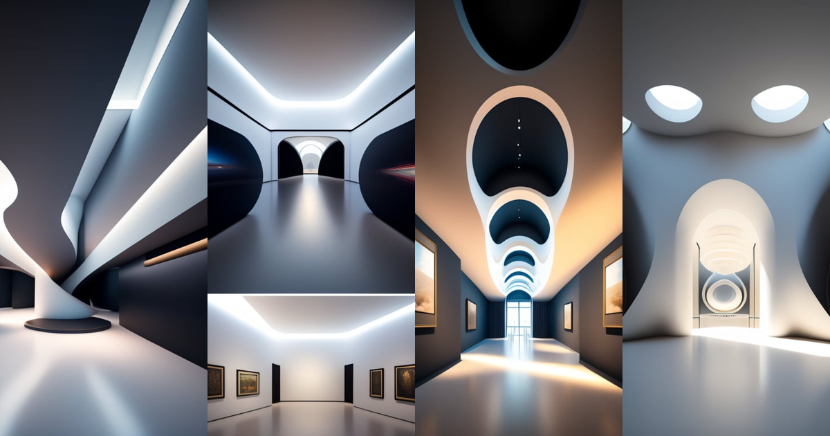 Lexica - Seamless equirectangular projection of a 360 view inside an ...