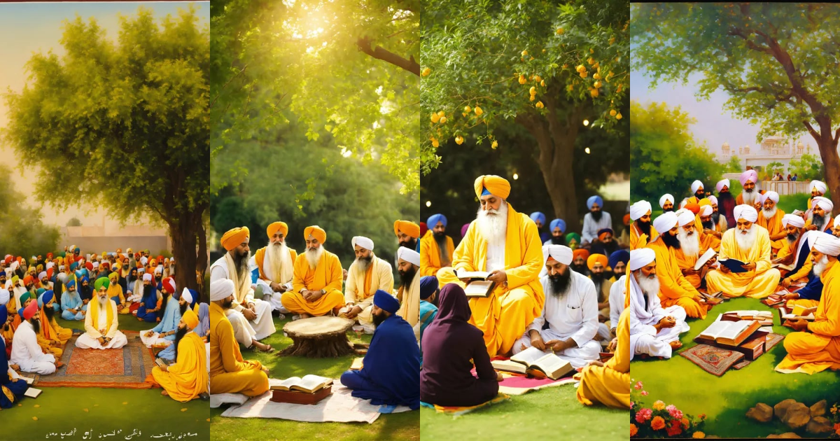 Lexica - Sikh guru guru nanak dev ji,with gursikh mans & womans sangat ...