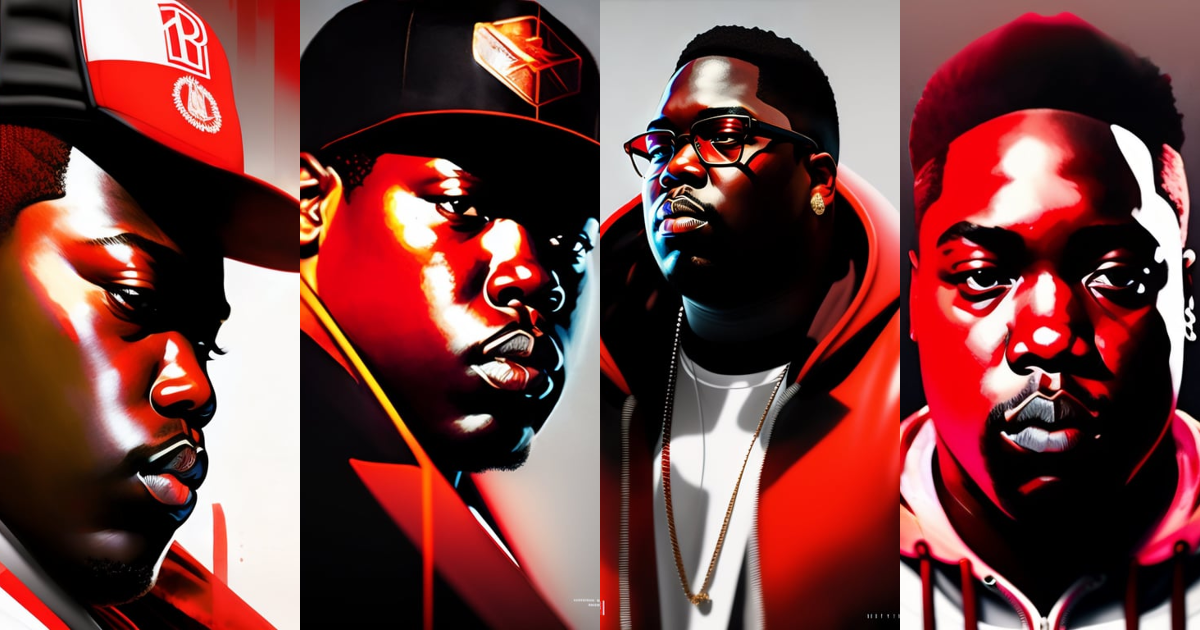 Lexica - Highly detailed portrait of notorious b.i.g. , by Dustin ...