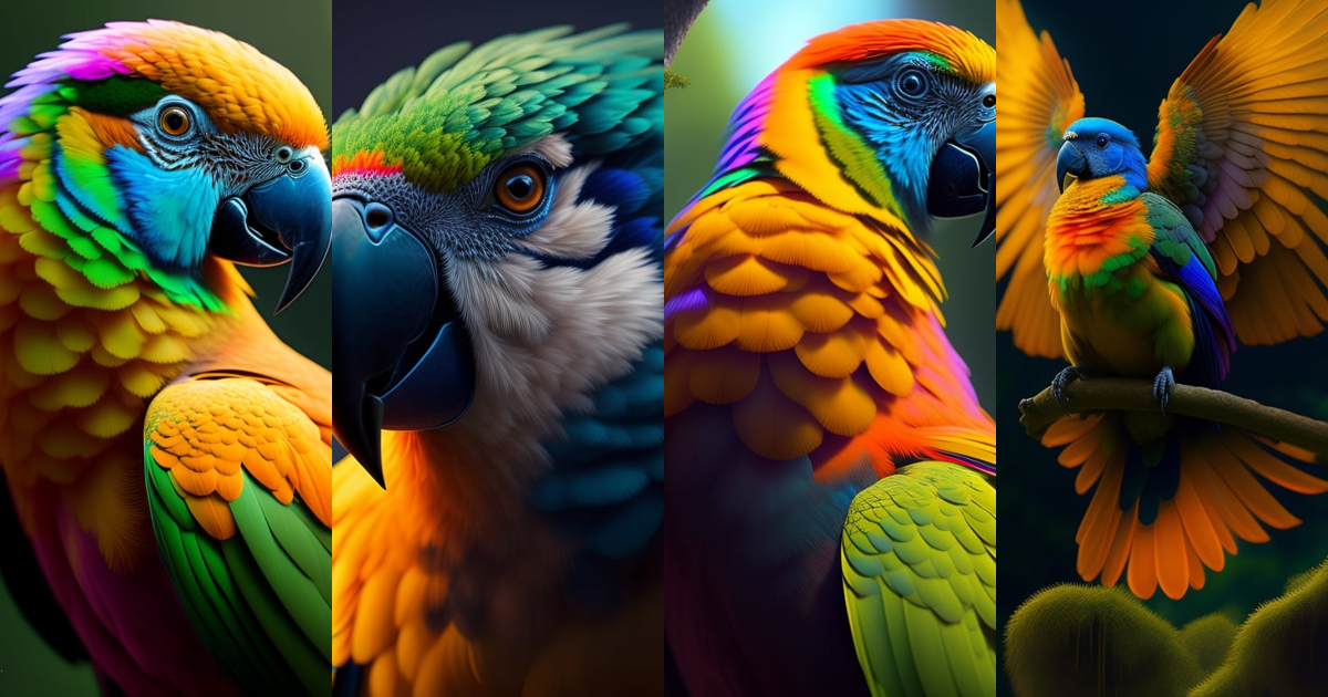 Lexica - Parrot, ethereal, extremely high detail, photorealistic ...