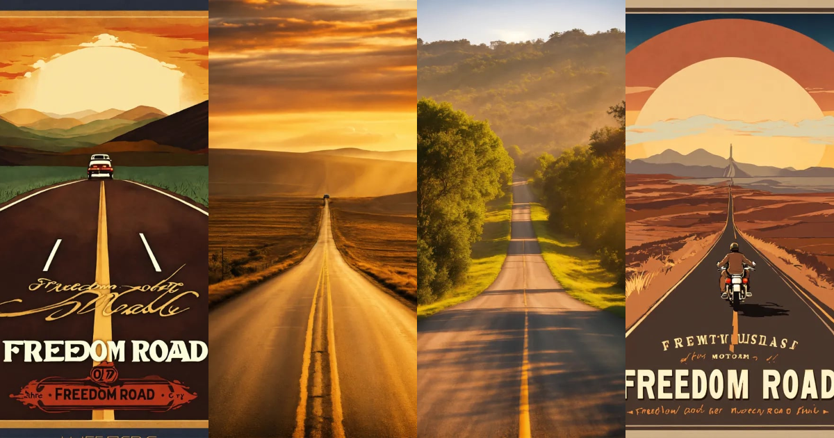 Lexica - An image or motif of a long road leading into the distance ...