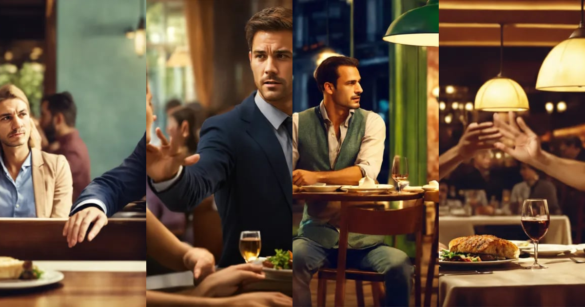 Lexica - An artistic photo realistic picture of an unhappy Man waving ...