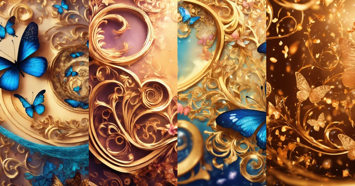 Lexica - Sharp focus realistic illustration swirly decorative ...