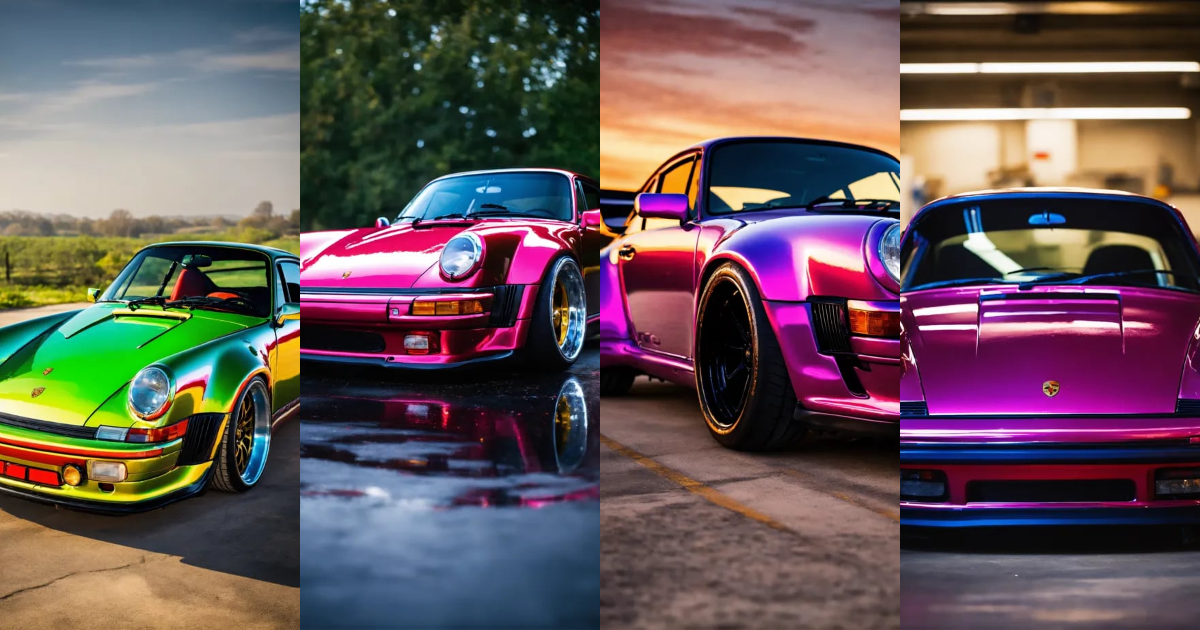Lexica - Paint candy metallic gunther works , singer Porsche 911 turbo ...