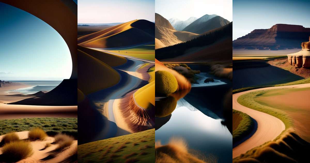 Lexica - Steven meisel landscape photography , strong perspective