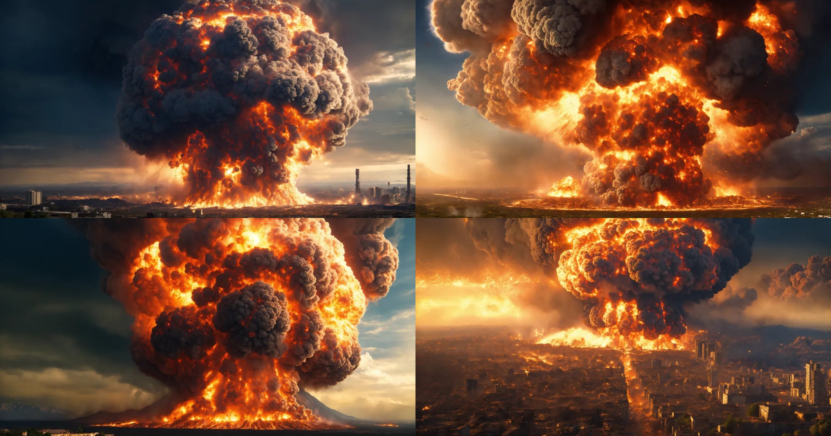 Lexica - A mass explosion on earth that destroys all of humanity, scary ...