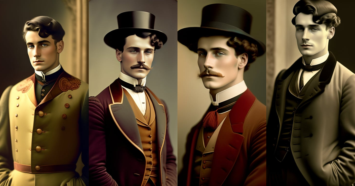 Lexica - An young Edwardian man