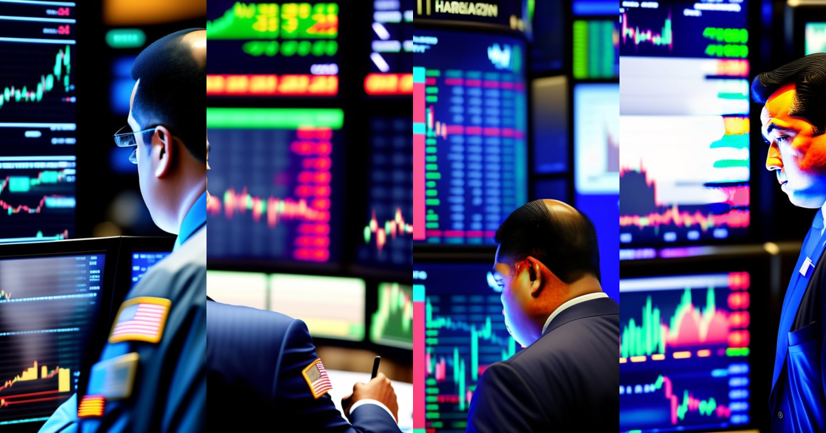 Lexica - Stock trader using the harmony trading system in front of the NYSE