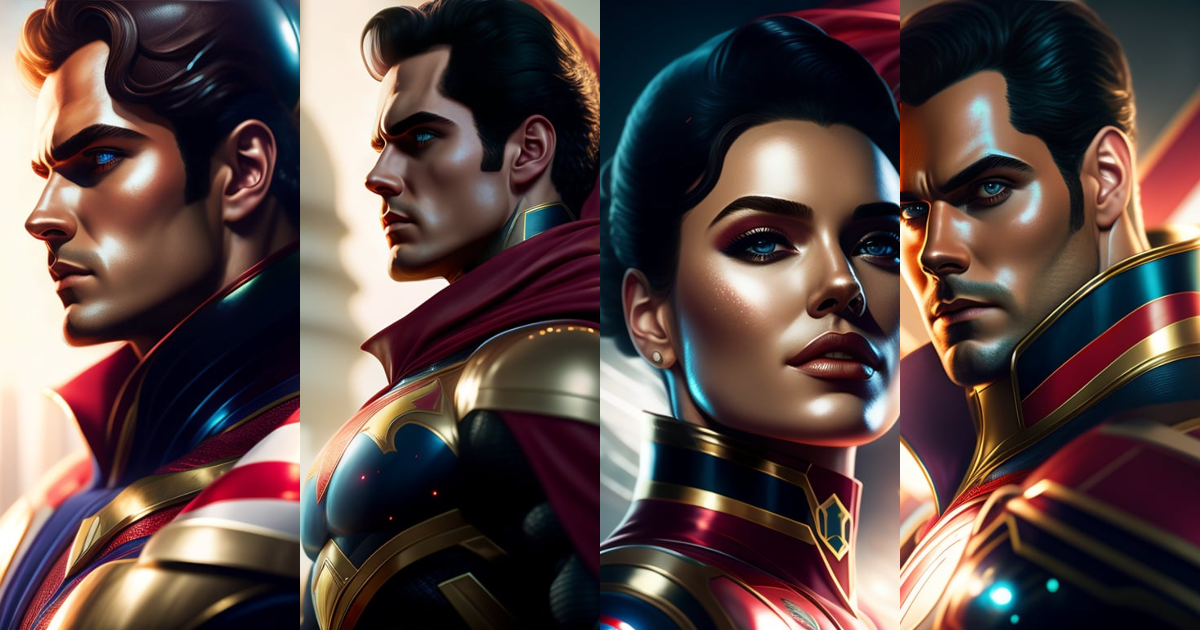 Lexica - Henry Cavill as handsome muscular hero Captain Britain ...