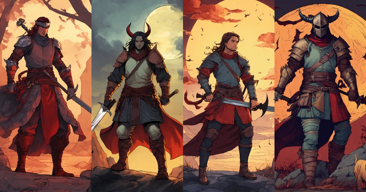 Lexica - Medieval demon slayer. Comic