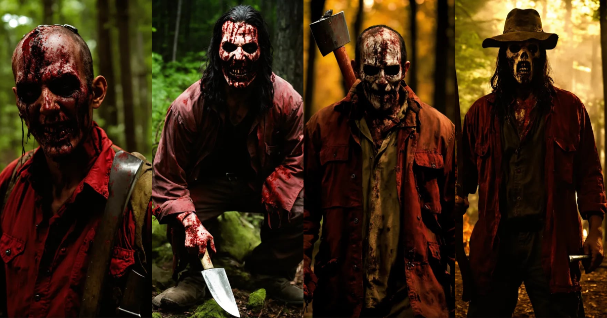 Lexica - Creepy man with hatchet the antagonist three fingers from ...