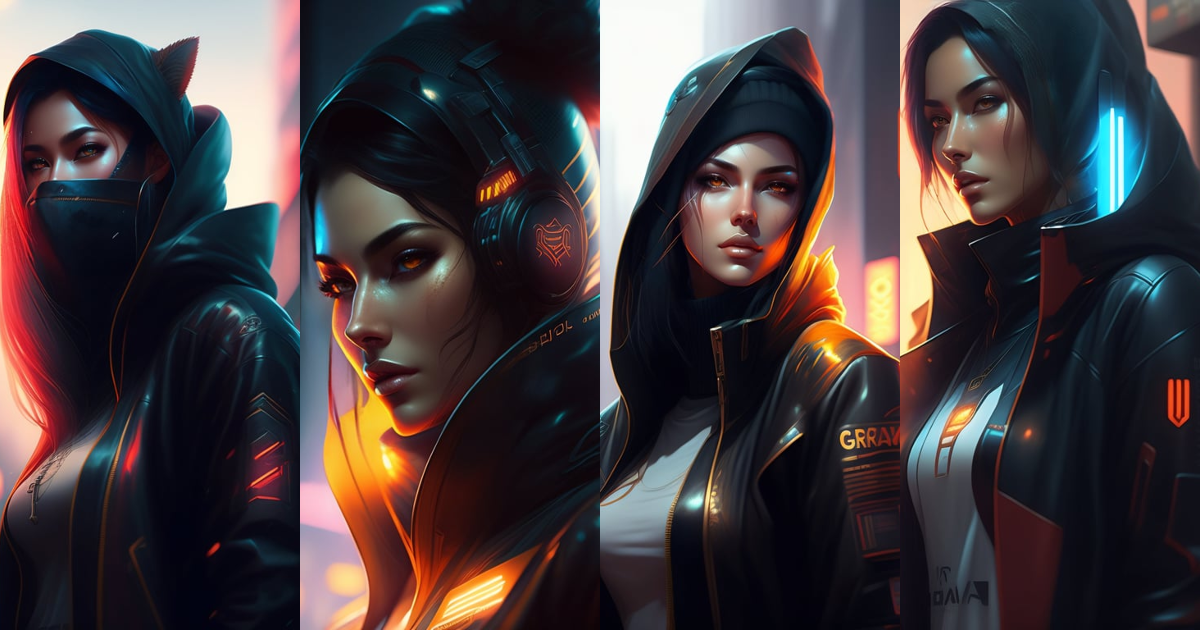 Lexica - Creative Font, Q letter, cyberpunk sharp details, sharp focus ...