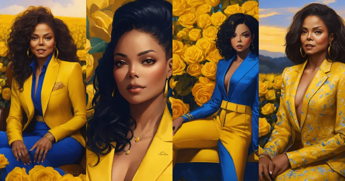 Lexica - Solo beautiful janet jackson classy brown skinned in cobalt ...