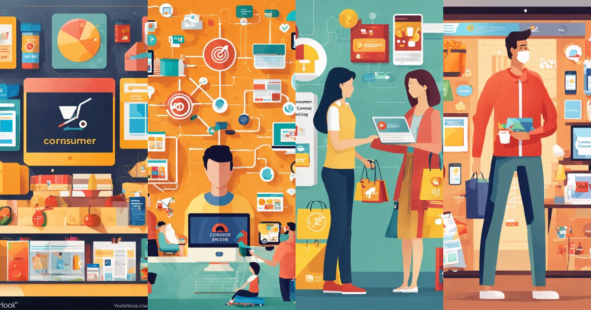 Lexica - Design an image illustrating the concept of consumer-oriented ...