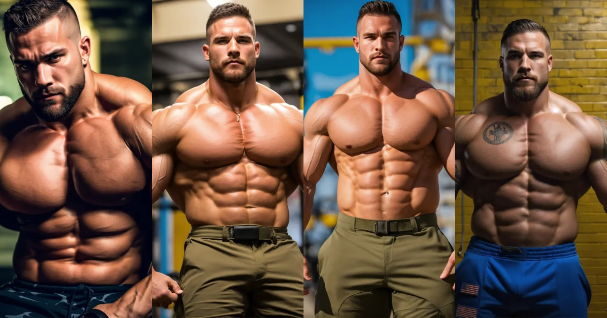 Lexica - 30-year-old man with big muscles, big bodybuilder, body like a ...