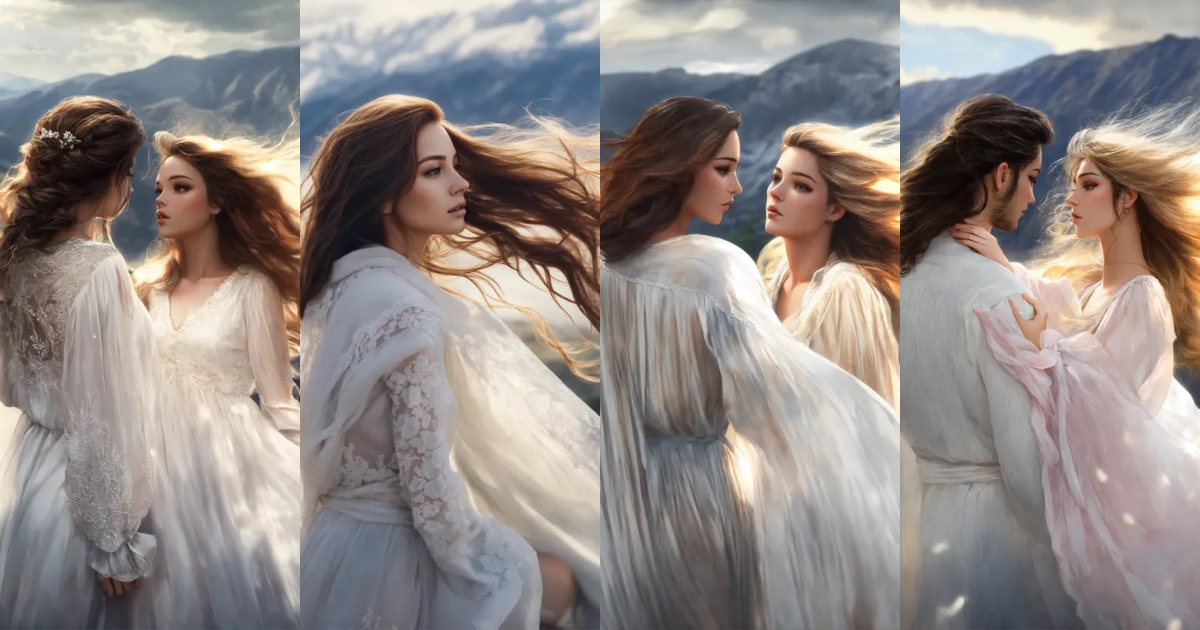 Lexica - Woman, hair on the eyes, hyper realism, poetic, romantic ...