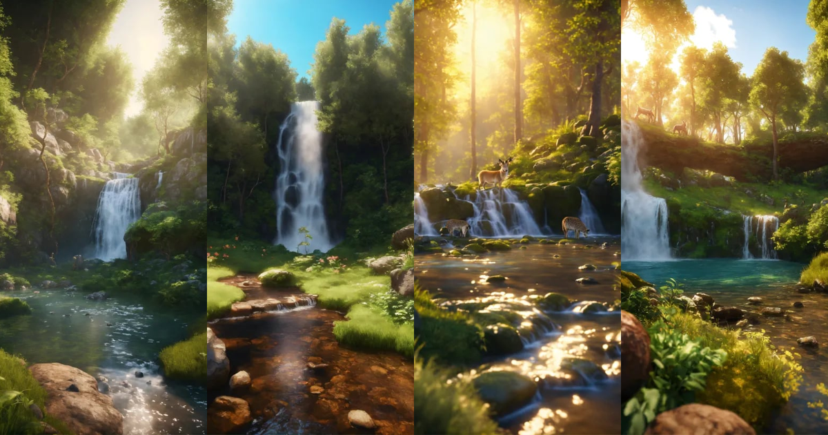 Lexica - Ultra realistic high definition 8k image of a beautiful forest ...
