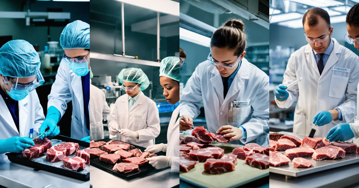 Lexica - Group of diverse scientists wearing lab coats working on a ...