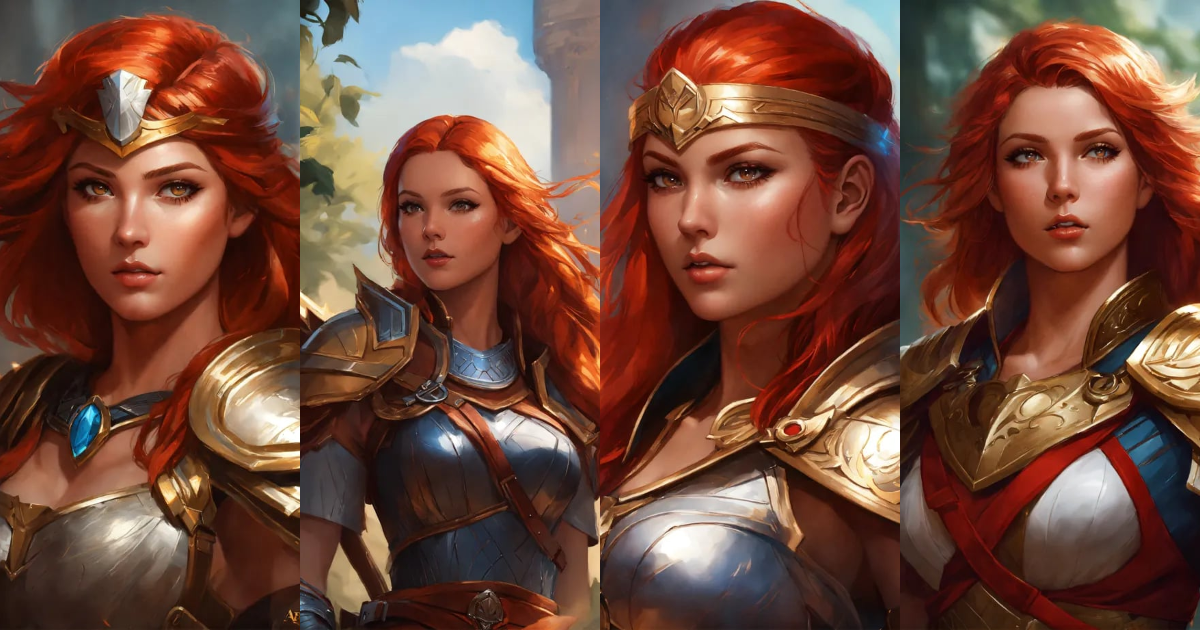 Lexica - Amazon valkyrie athena, d & d, fantasy, portrait, highly ...