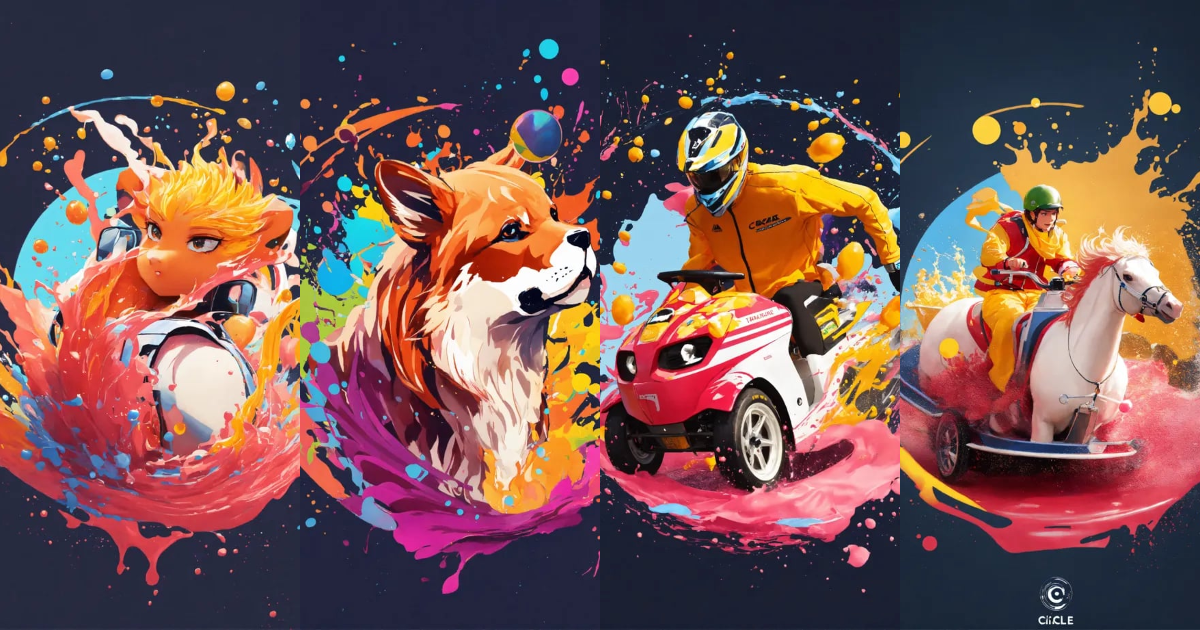 Lexica - Circle.splash,logo,carting