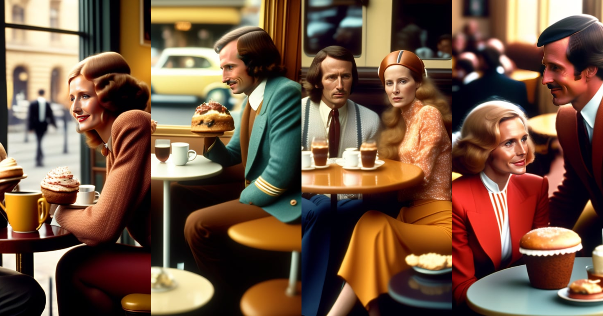 Lexica - 70'S VINTAGE PHOTO OF A DEFORMED DISABLED COUPLE SITTING IN A ...