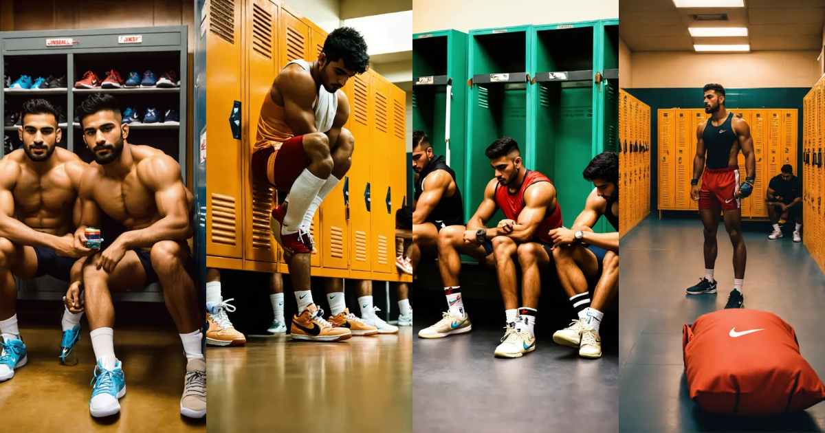 Lexica - Group of skinny desi twitter handsome boxer wrestlers young ...