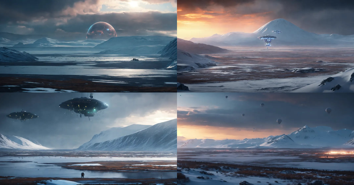 Lexica - Step into cinematic world of an alien invasion where the line ...