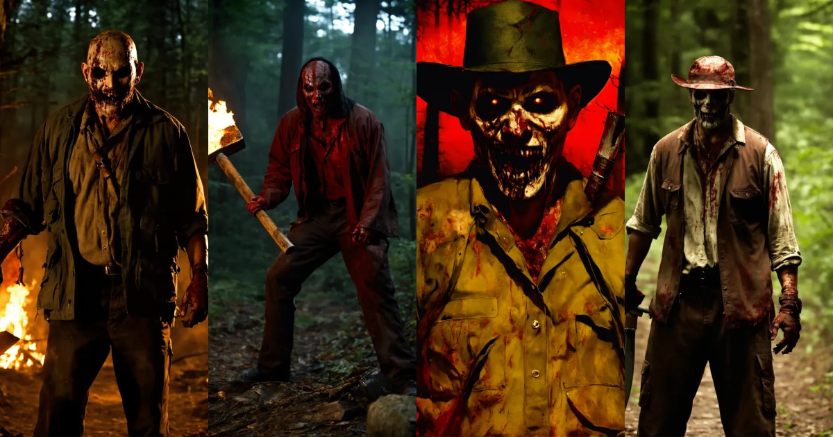 Lexica - Creepy man with a hatchet the antagonist three fingers from ...